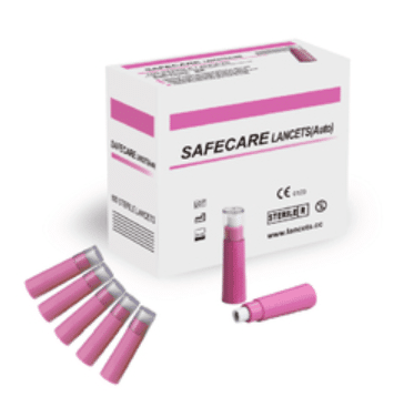 Lancets 100'S - 21G Pressure Act - Rapidmed Academy Shop