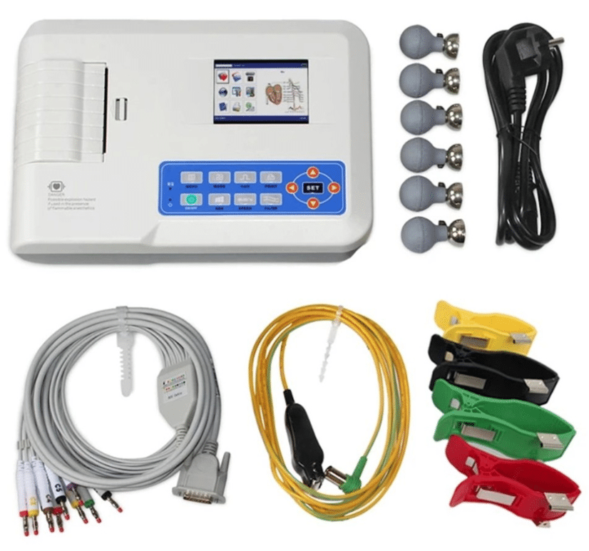ECG MACHINE CONTEC 3 CHANNEL CMS-300G - Rapidmed Academy Shop